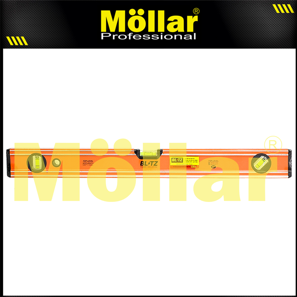 BLITZ 320B Waterpas Aluminium 24" / Waterpass Box Level – samudrabautteknik